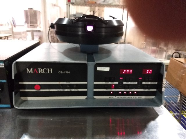 Rebuilt plasma systems, March, Trion, and Glow Research