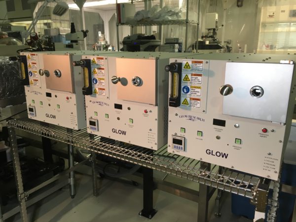 The GLOW plasma system is designed for high reliability. Under $7,300.